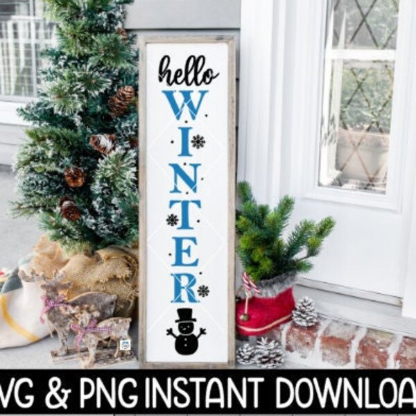 Winter Porch Sign - Etsy