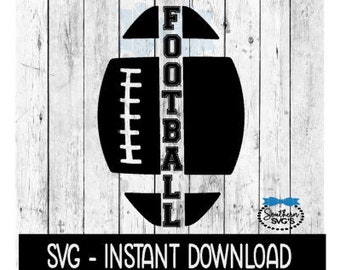 Split Football Svg | Etsy