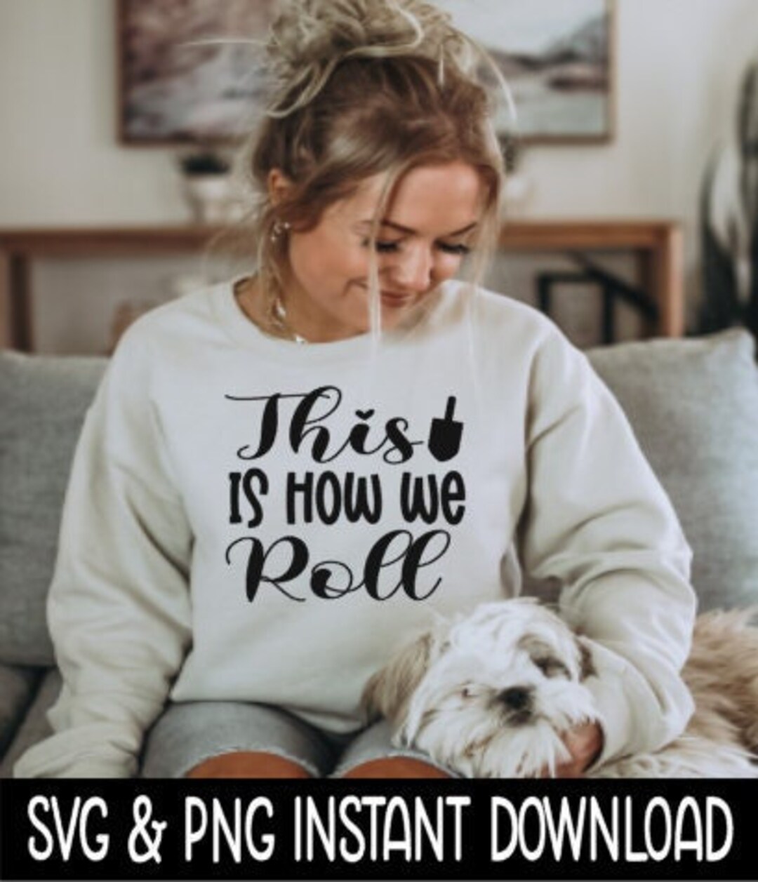 This is How We Roll SVG, PNG Hanukkah SVG Files, Tee Shirt Svg Instant ...