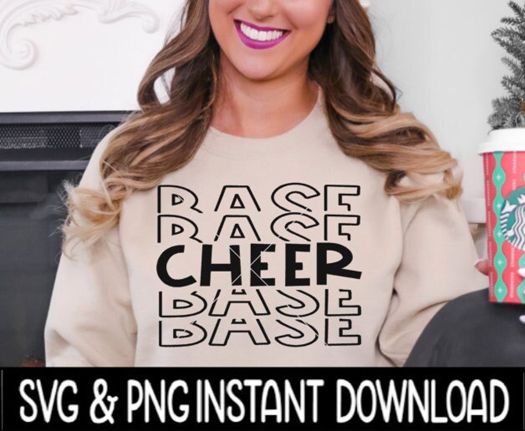 Cheer Base SVG, Cheerleader Svg, Cheer PNG, Wine Glass Svg, Cheer SVG ...