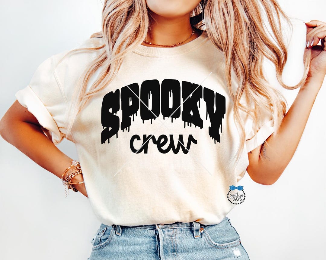 Spooky Crew SVG, Spooky Crew Png, Halloween SVG, Halloween PNG, Instant ...