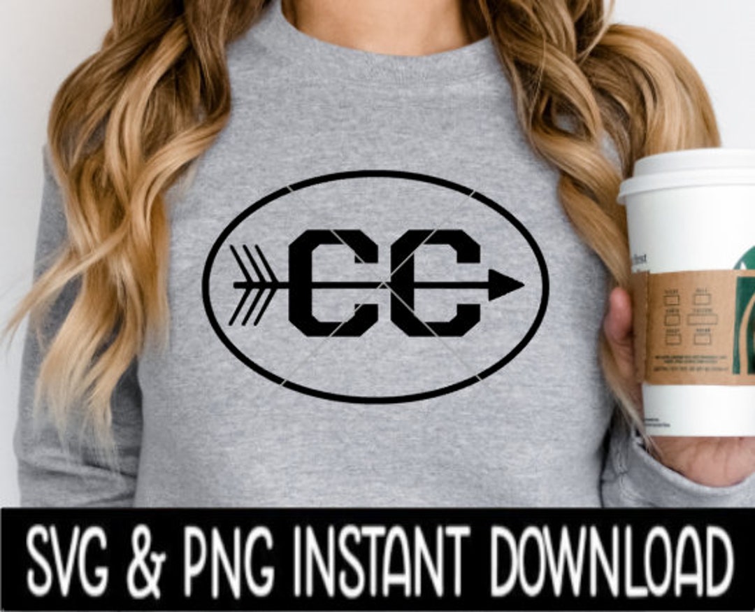 Cross Country Logo Svg, CC Logo Svg File, Track and Field SVG, Running ...