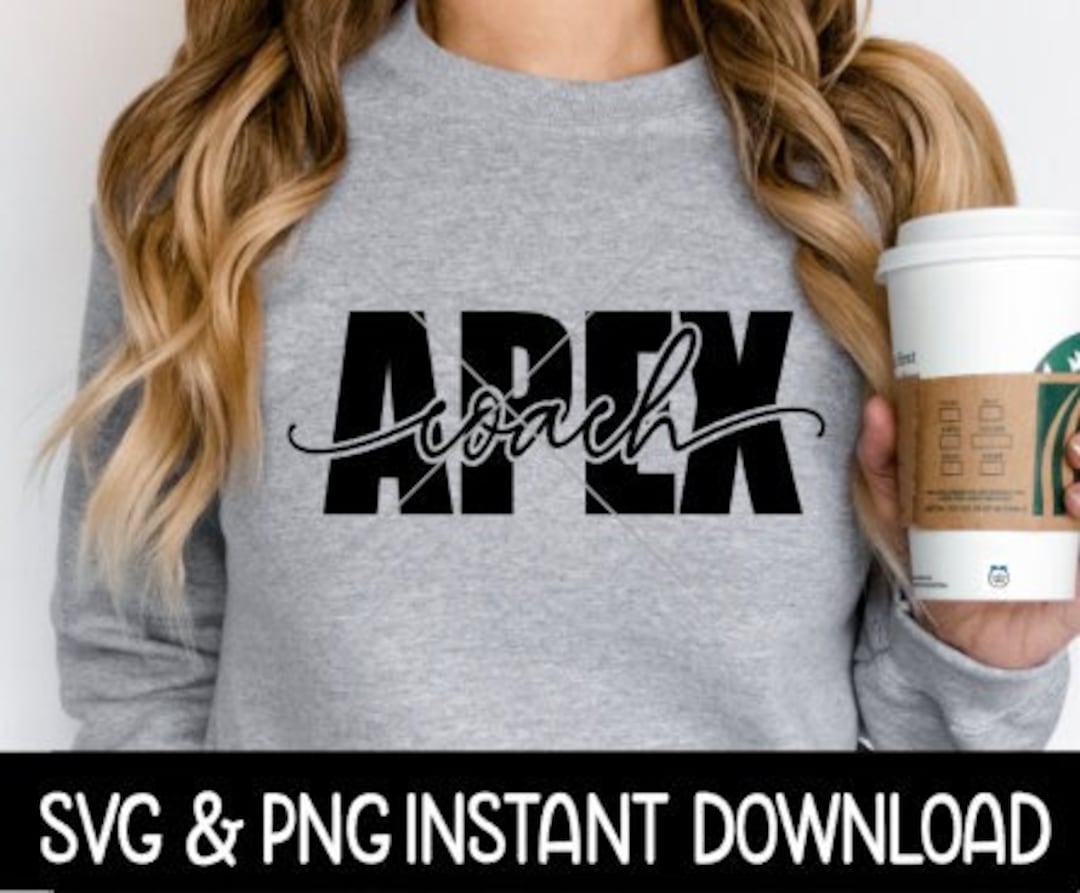 APEX Coach SVG, Apex Coach Png, Wine Glass Svg, Apex Coach SVG, Instant ...