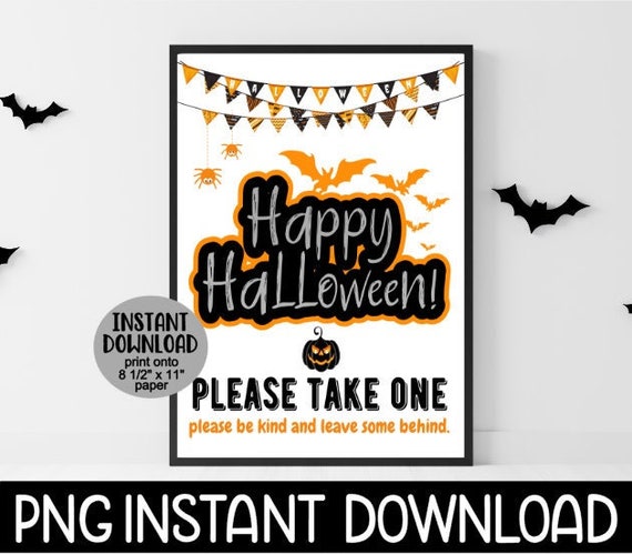 Happy Halloween Signs Printable