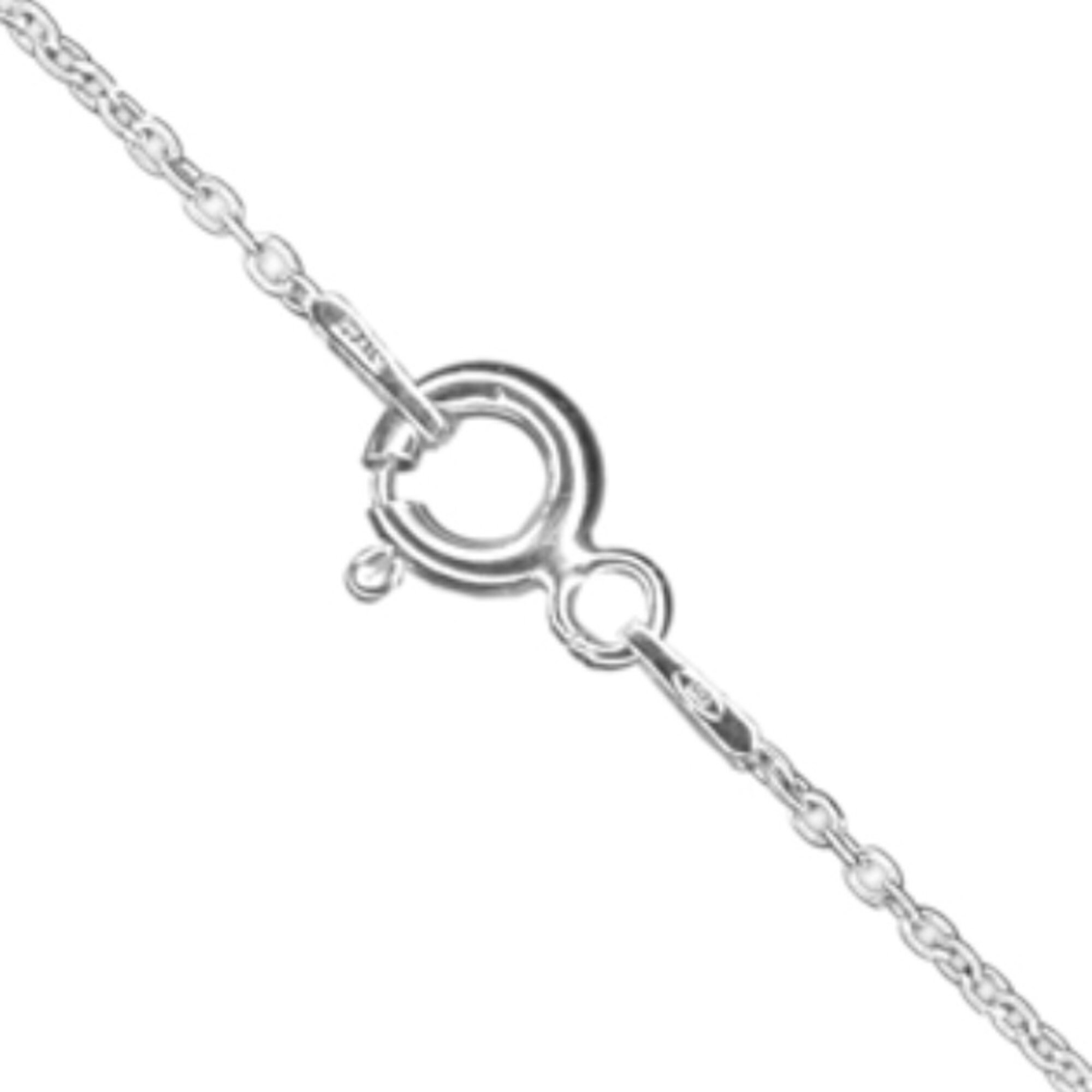 925 Sterling Silver TRACE CHAIN Necklace 14 16 - Etsy UK