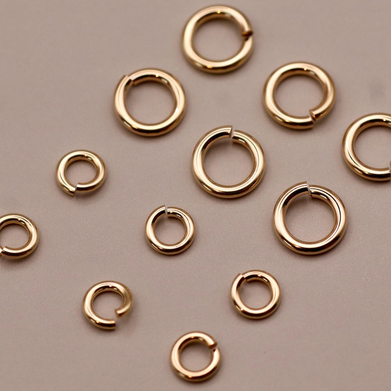 Ring With Lock Charm 14k - Etsy UK