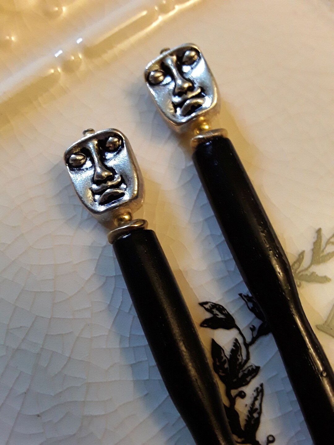 Smiling Faces Hair Sticks to Get You Through the Most Challenging Days ...