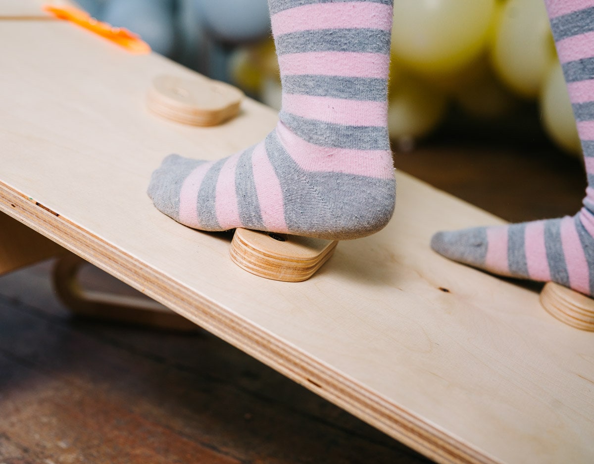 Handcrafted Wooden Rocking Toy: Baby Climb Furniture, Child Climbing ...