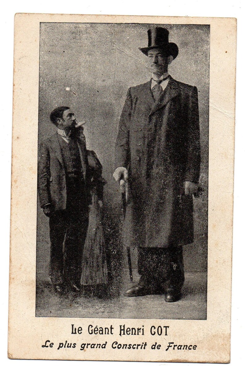 Old Postcard the Giant Henri Cot Circus - Etsy