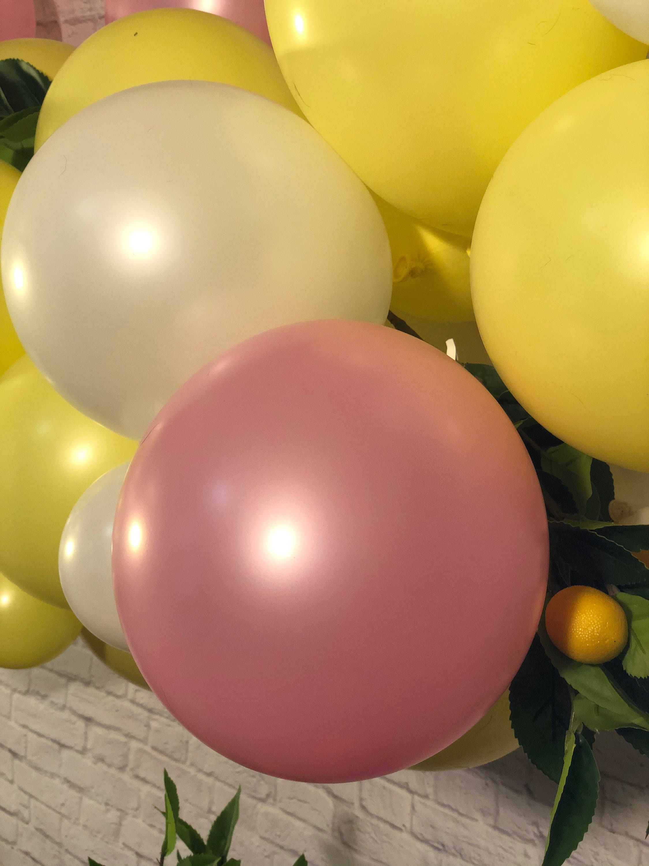 5FT Lemonade Yellow Balloon Garland Kit-lemon Chiffon - Etsy