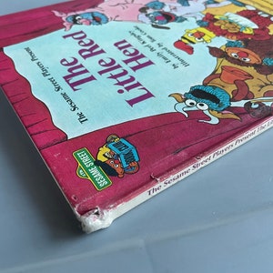 The Sesame Street Players Present the Little Red Hen 1981 Jim Henson - Etsy
