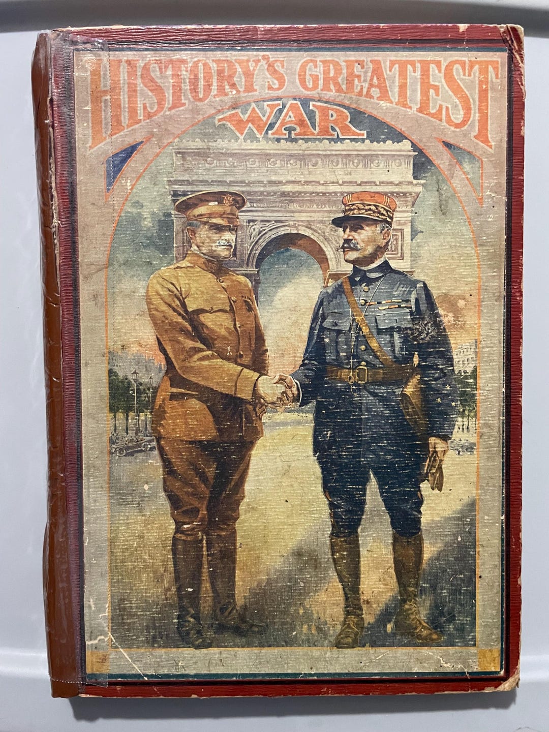 History’s Greatest War Antiquarian Book From 1920 WW1 World War 1 Some ...