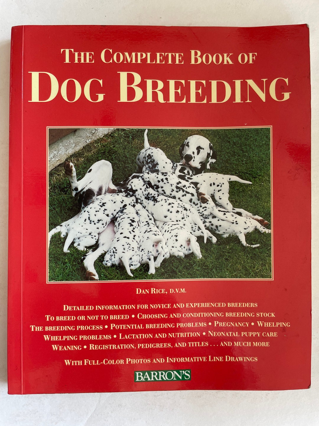 Barron’s Complete Book of Dog Breeding - Etsy