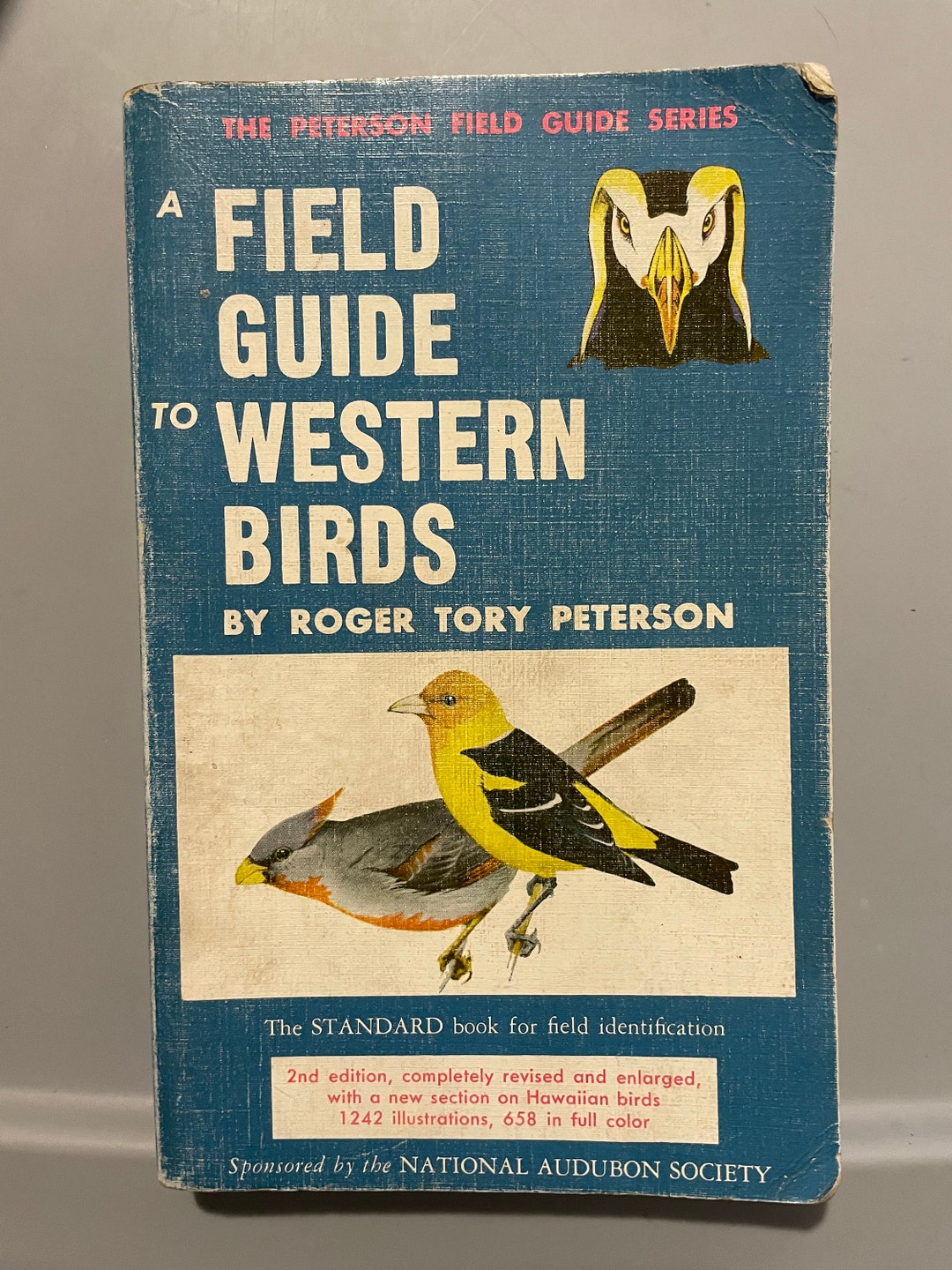 Vintage Peterson’s Field Guide to Western Birds Dime Writing Notes and ...