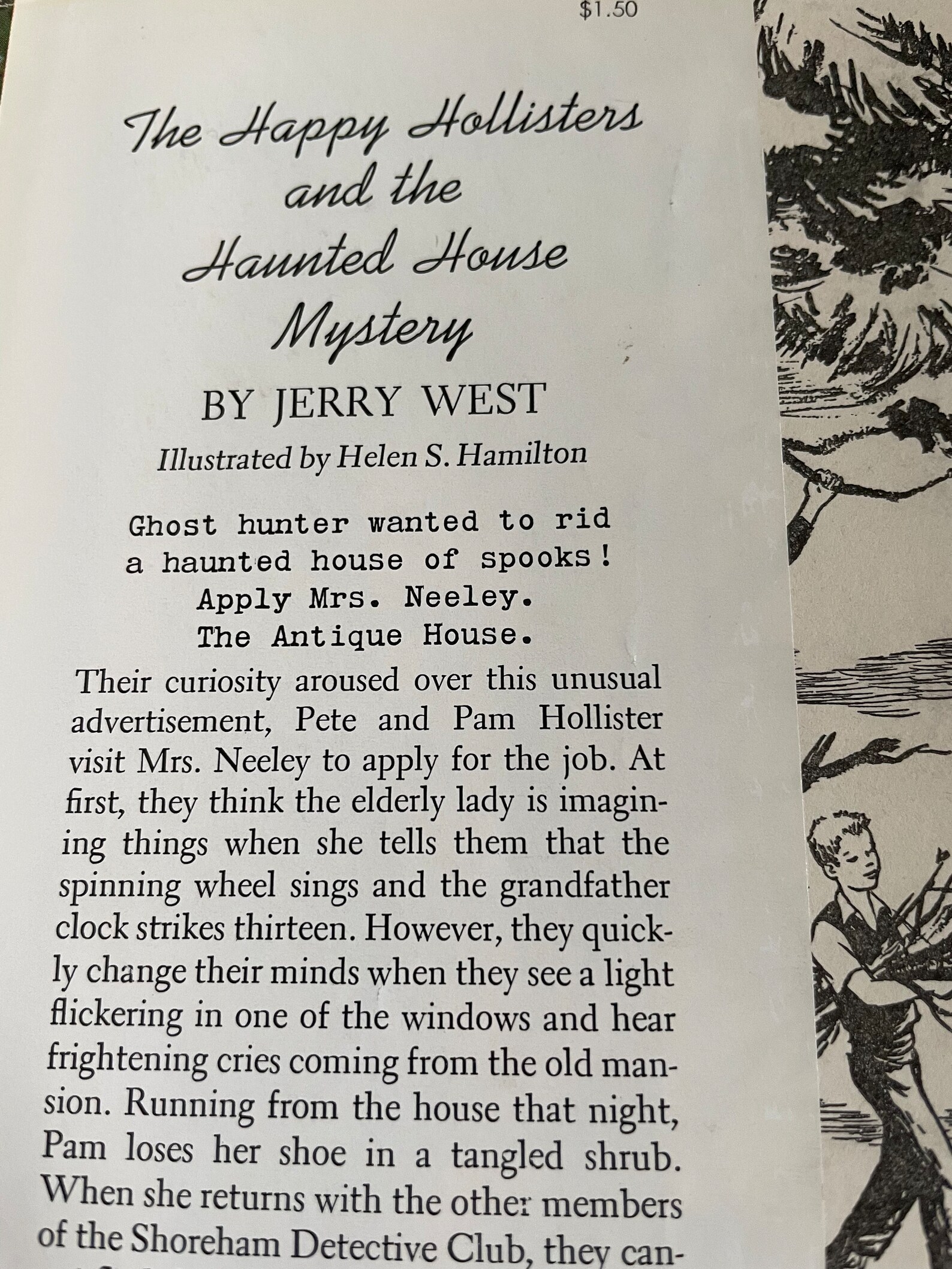 The Happy Hollisters & the Haunted House Mystery No. 21 - Etsy