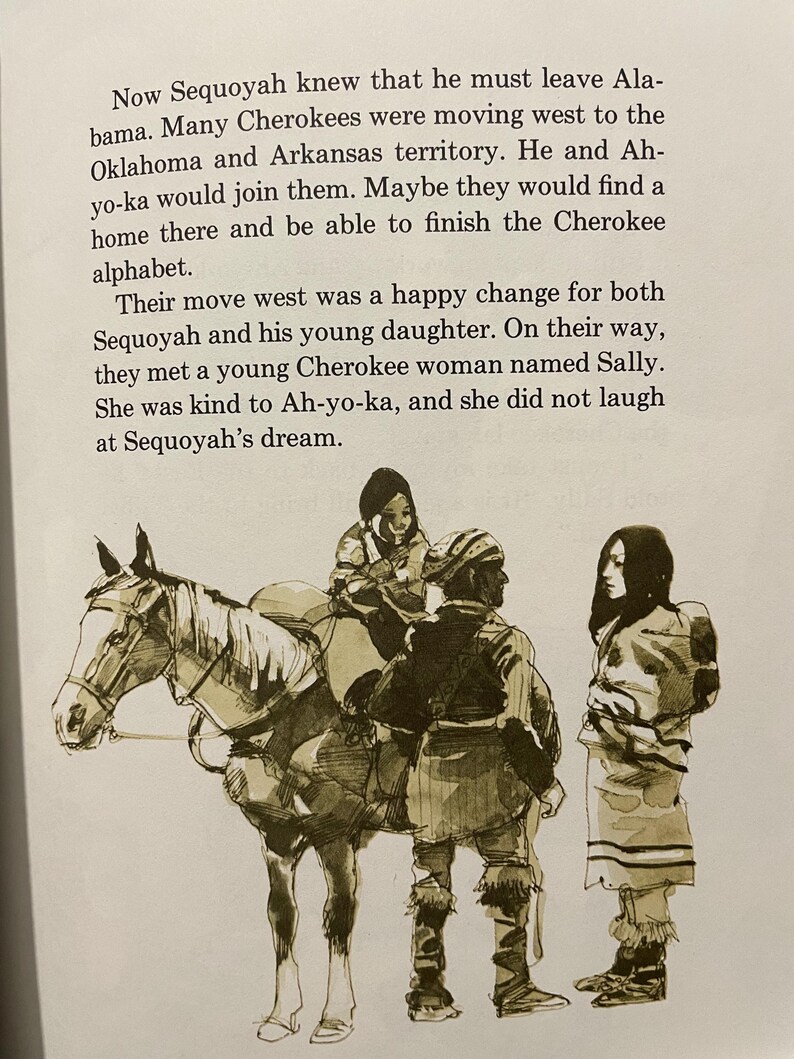 Sequoyah Cherokee Indian Hero by Oppenheim - Etsy