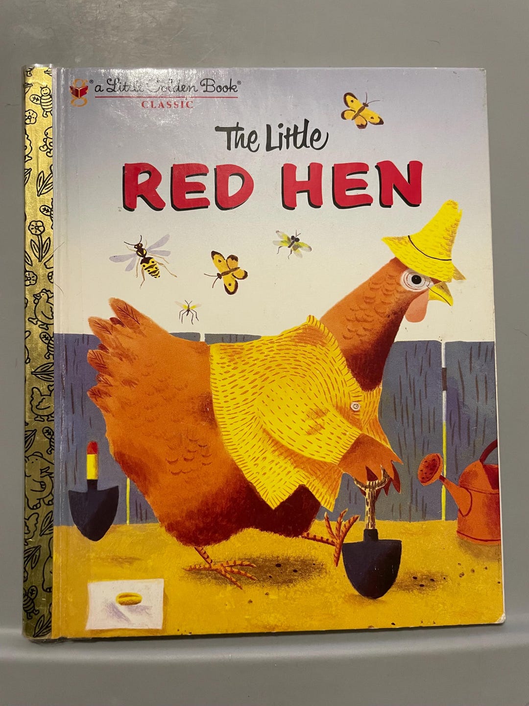 The Little Red Hen Golden Book Copyright 1954 Chicken Lover Gift - Etsy