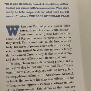 The Dogs of Bedlam Farm First Edition Adventure With 3 Dogs 2 Donkeys ...