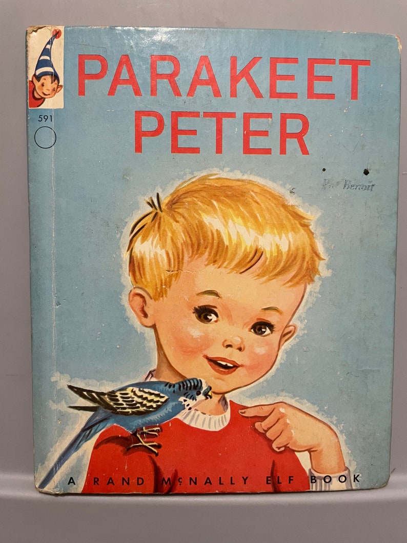 Parakeet Peter Rand Mcnally Elf Book 1958 - Etsy