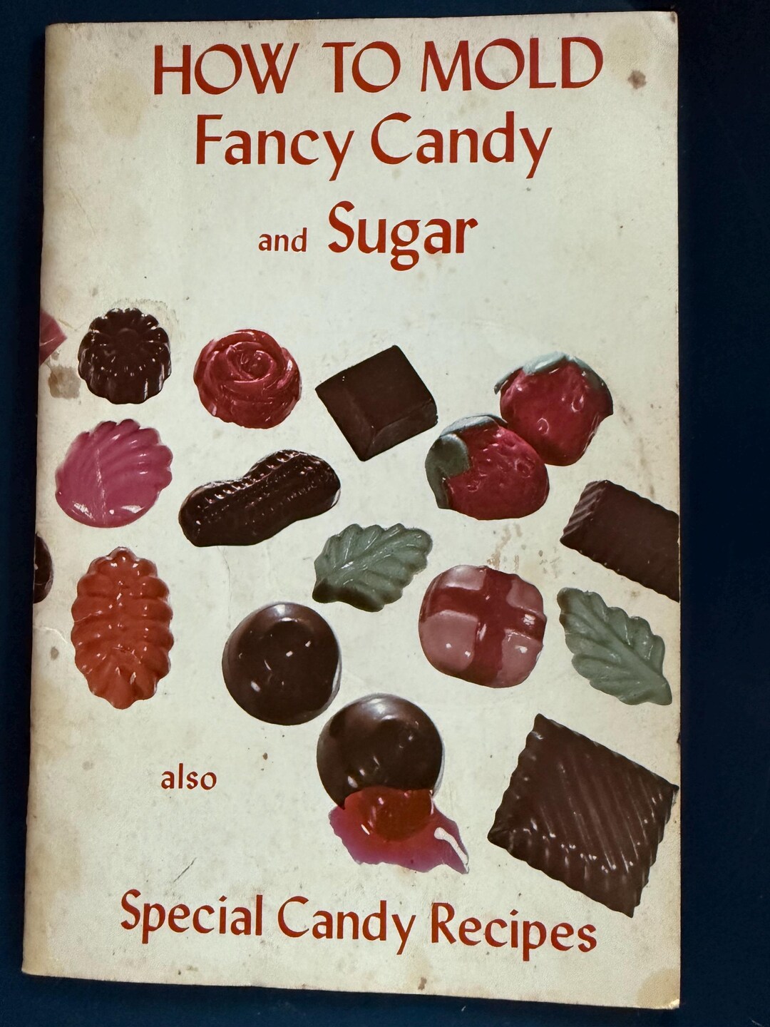 Vintage Candy Making Book 1976 How to Mold Fancy Candy and Sugar ...