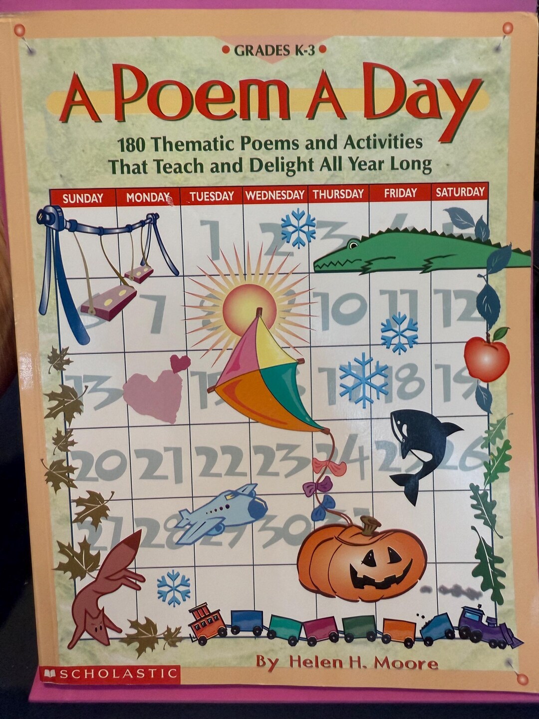 A Poem a Day Scholastic K-3 Home School - Etsy