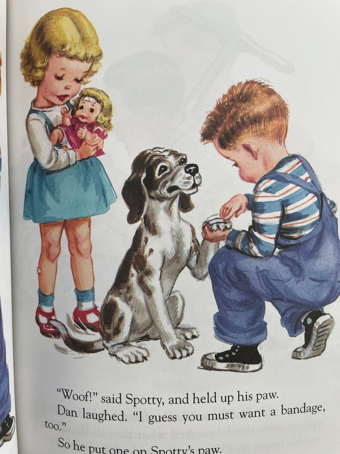 Dr. Dan Little Golden Book Classic No Bandaids in Book - Etsy