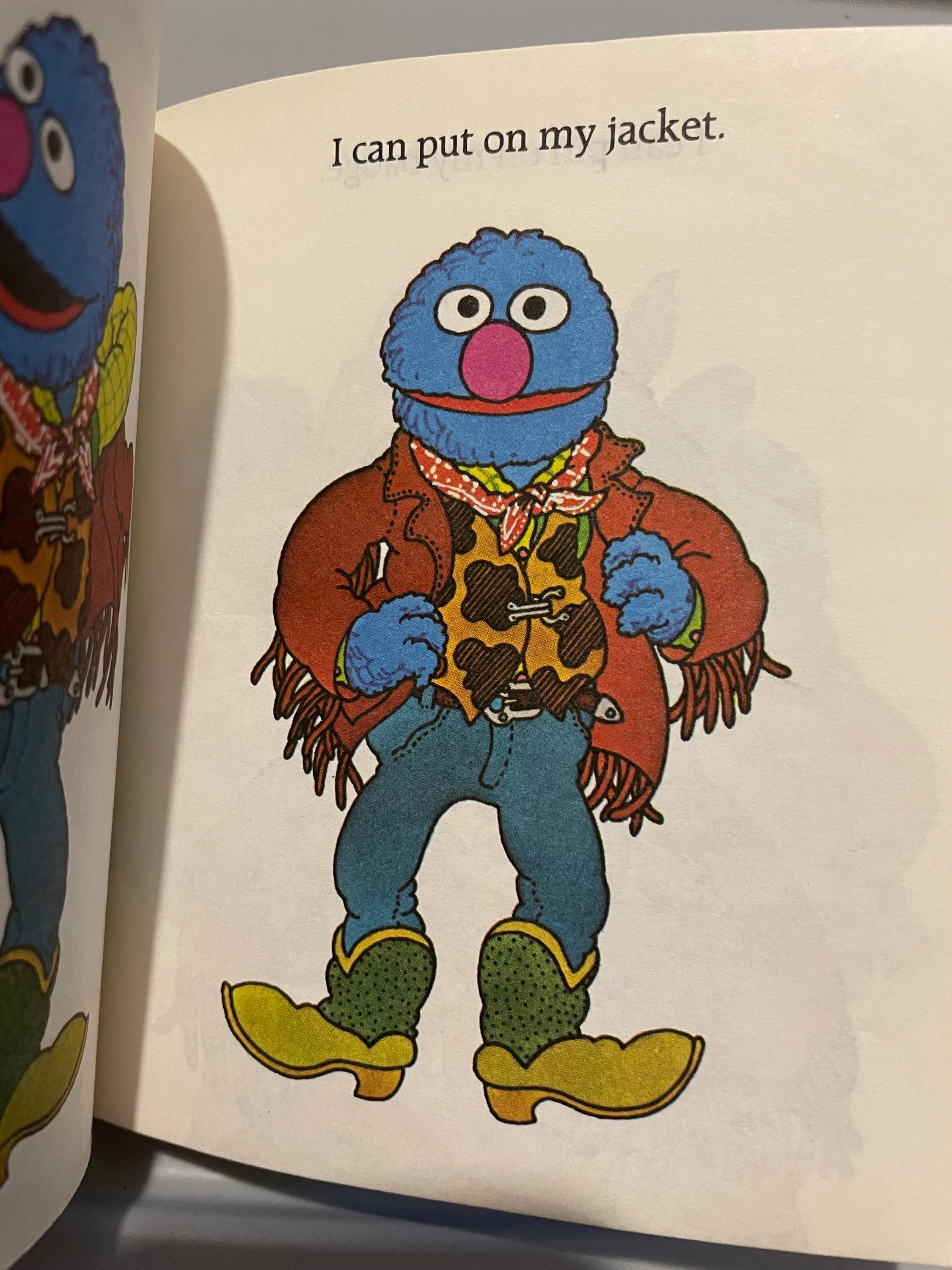 I Can Dress Myself Sesame Street A Little Golden Book - Etsy