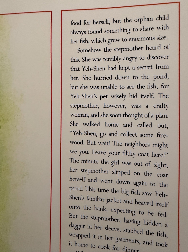 Yeh Shen A Cinderella Story From China Beautifully Illustrated - Etsy