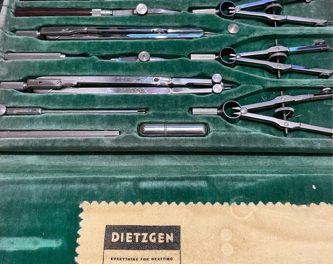 Dietzgen German Drafting Tools Large Kit World’s Finest Drawing ...