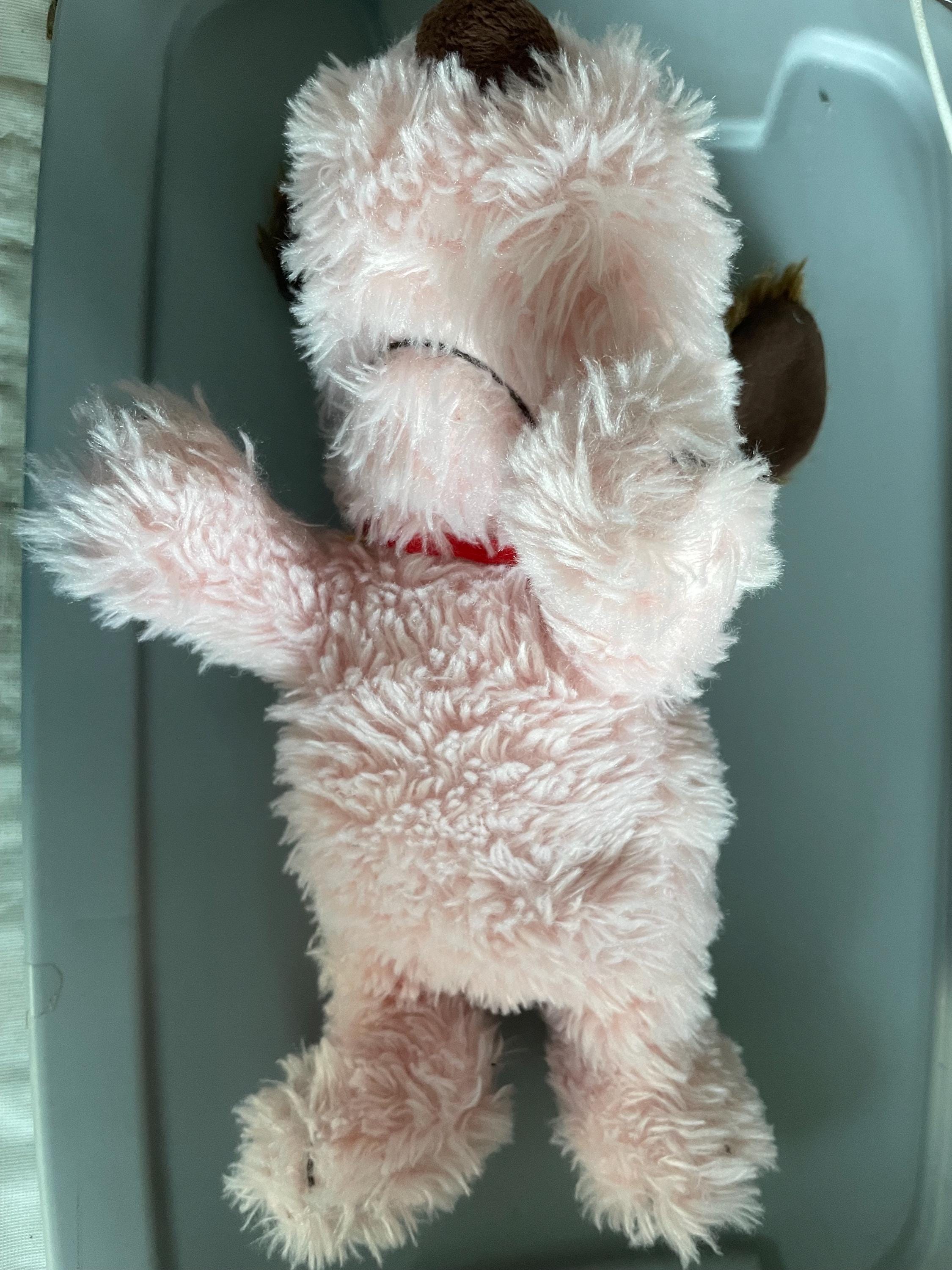 Light Pink Snoopy Dog Beagle Plush Peanuts Schultz - Etsy