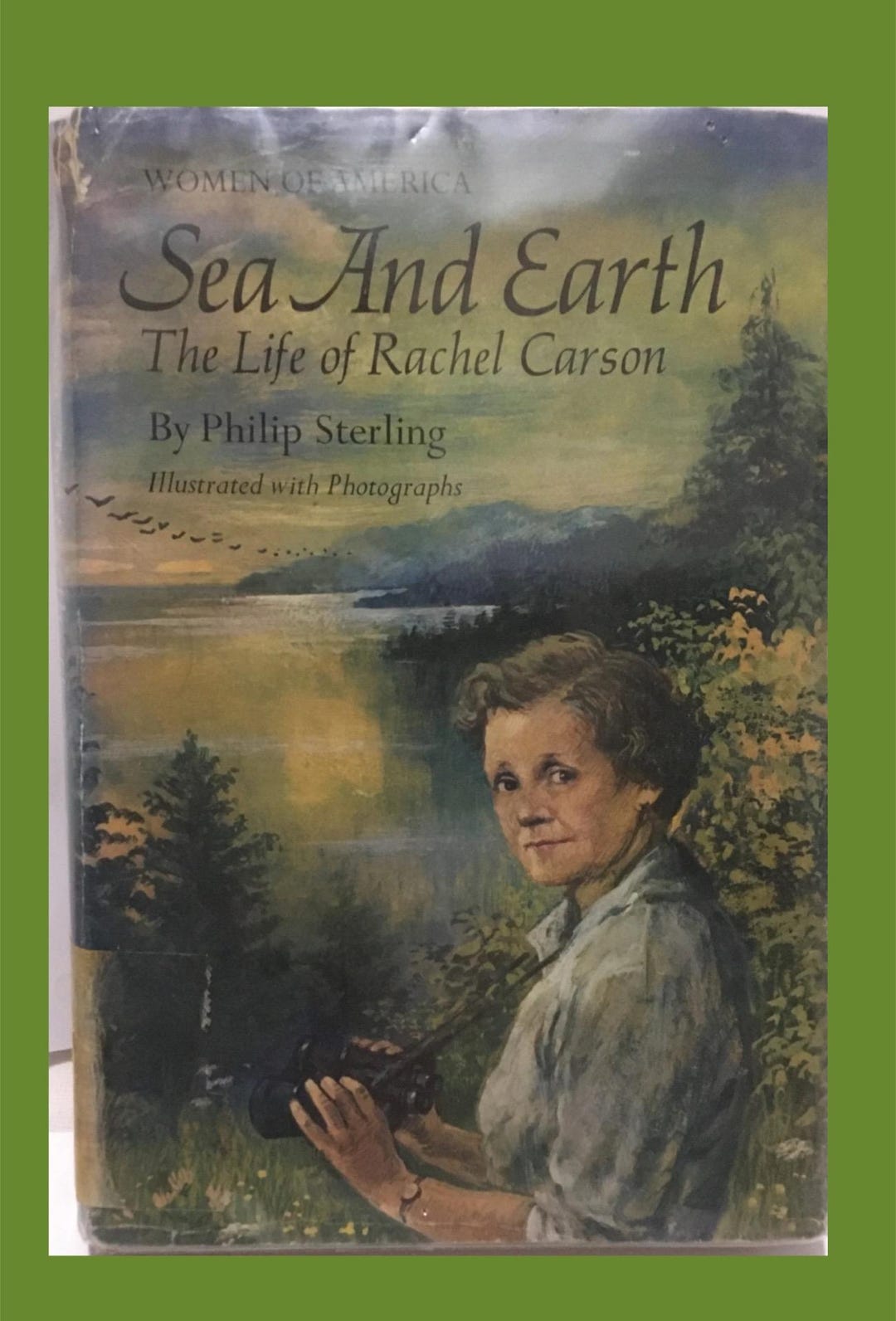 Women of America Sea & Earth Life of Rachel Carson HC DJ 1970 ...