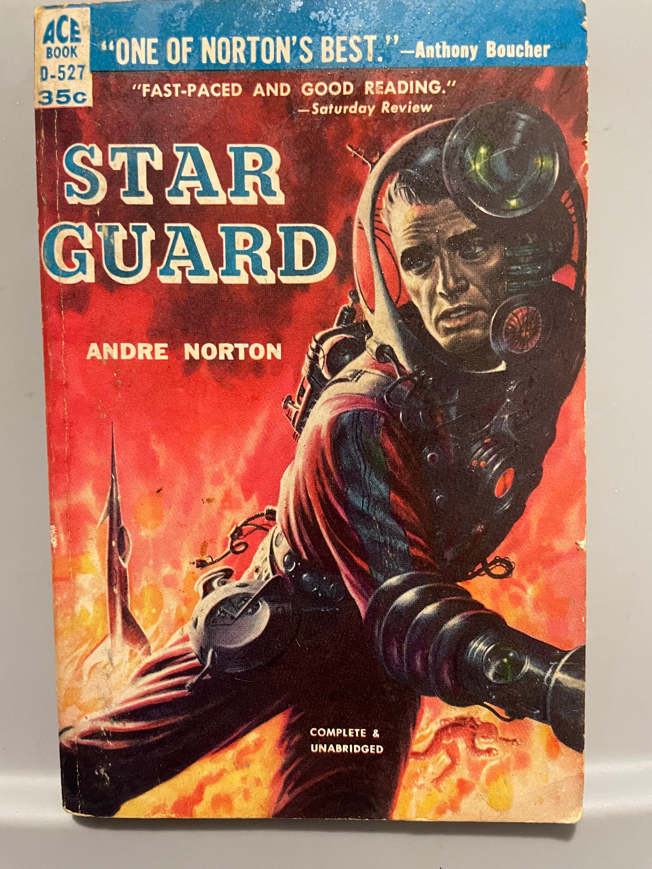 Star Guard Vintage Sci Fi by Andre Norton Ace Book Outer Space Thriller ...