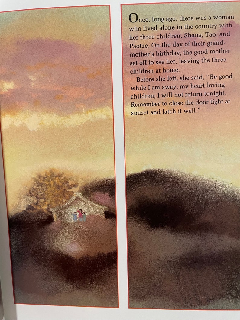 Lon Po Po A Red Riding Hood Story From China by Ed Young - Etsy