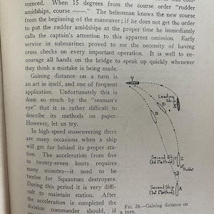 On a Destroyers Bridge United States Naval Academy 1930 Annapolis ...