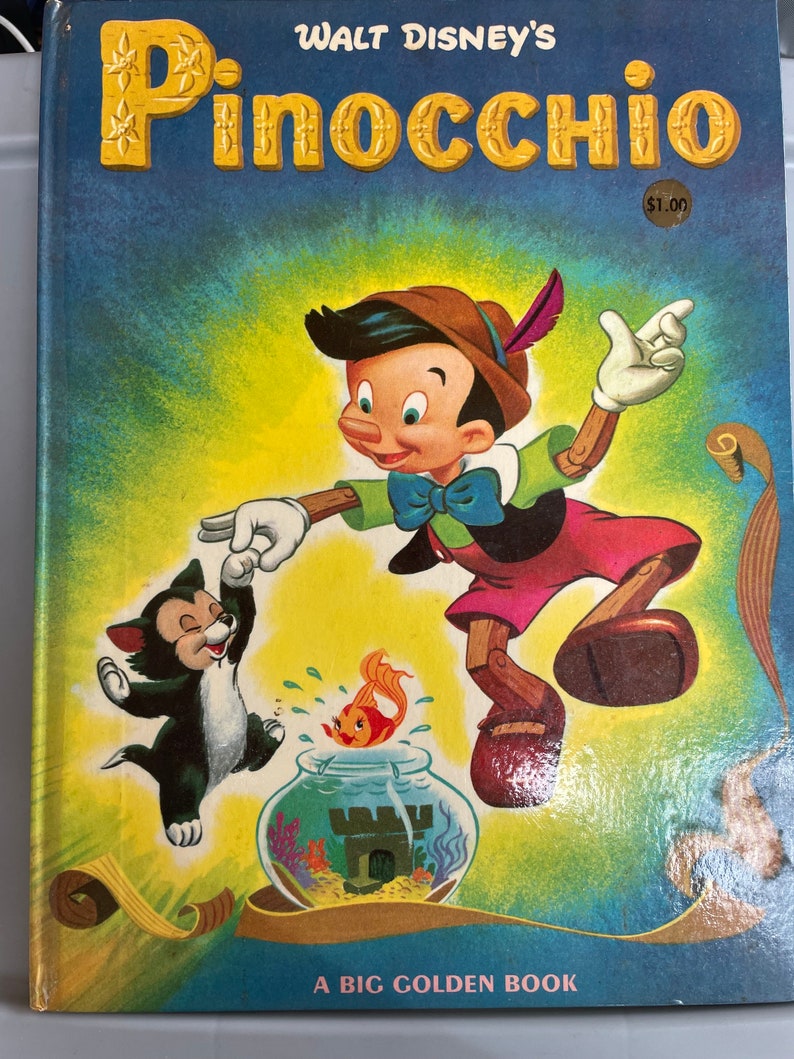 Walt Disney’s Pinocchio 1966 - Etsy