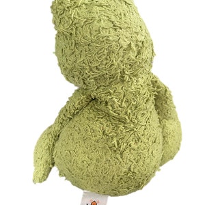 Jellycat Fuddlewuddle Fuzzy Plush Stuffed Animal Frog Toy Green Bright ...