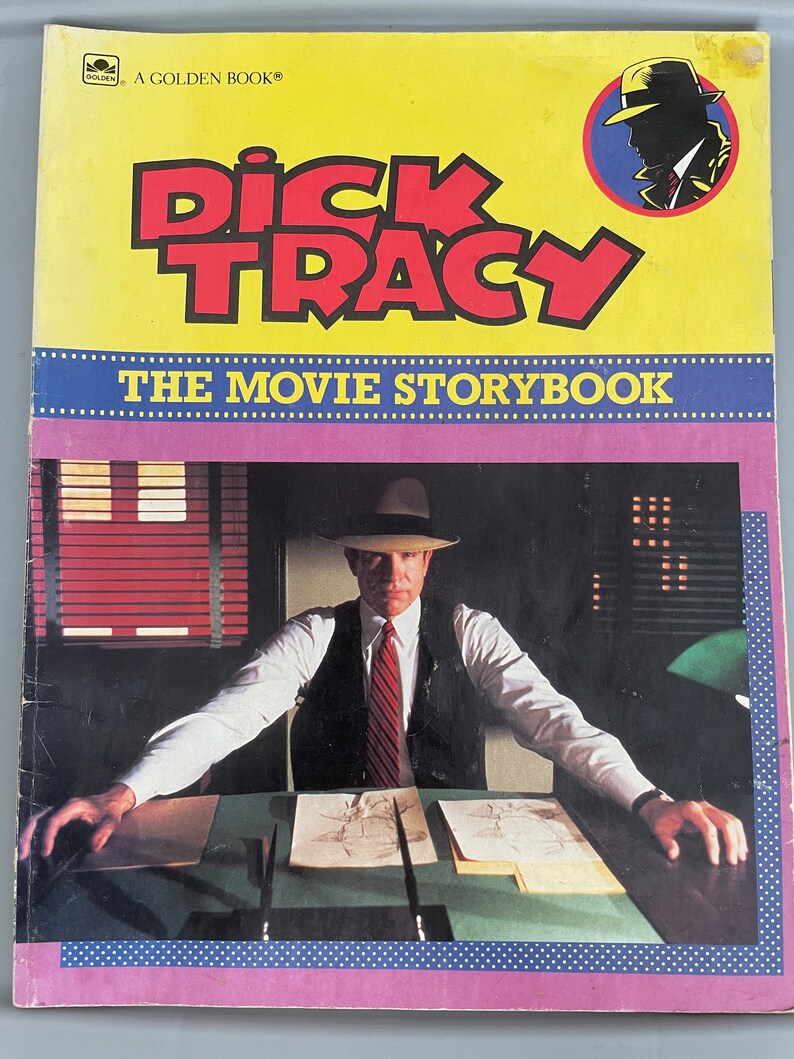 Dick Tracy the Movie Storybook 1990 - Etsy