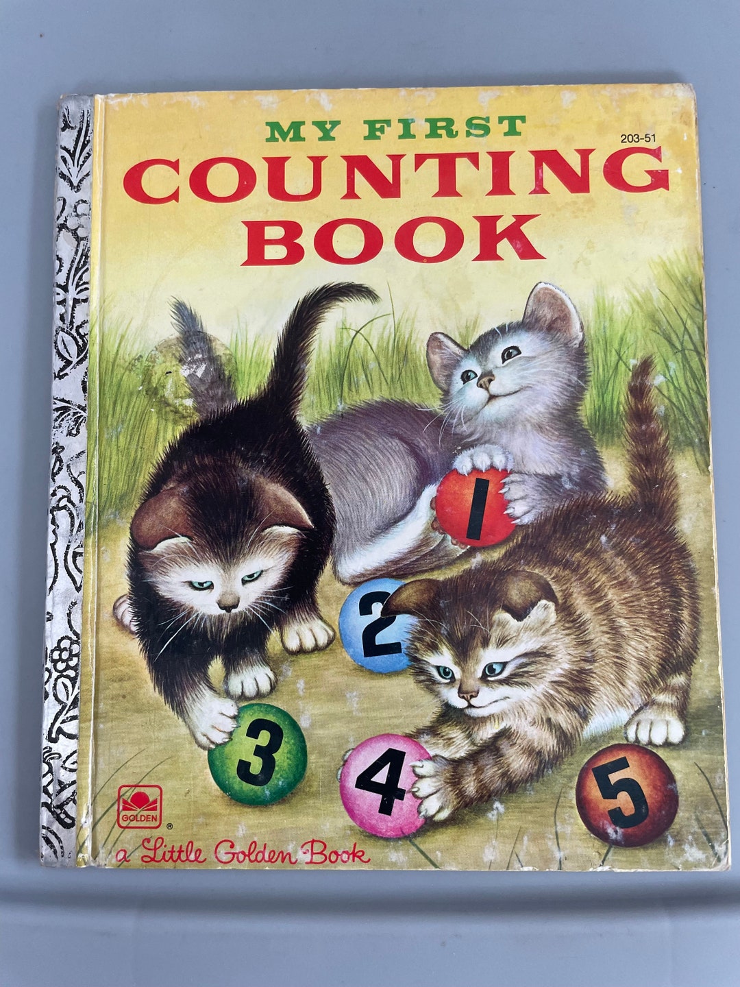 My First Golden Book Counting Book Kitty Cat - Etsy