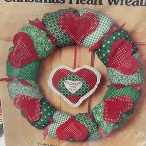 Christmas Heart Wreath Kit 18 Inches New Sealed Kit - Etsy