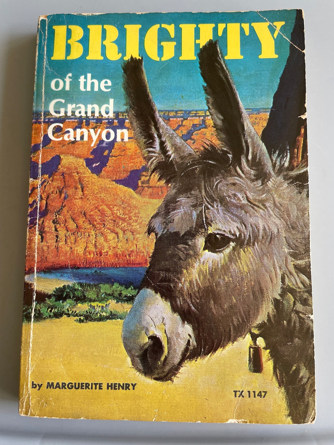 Brighty of the Grand Canyon by Marguerite Henry Rand Mcnally 1953 Mule ...