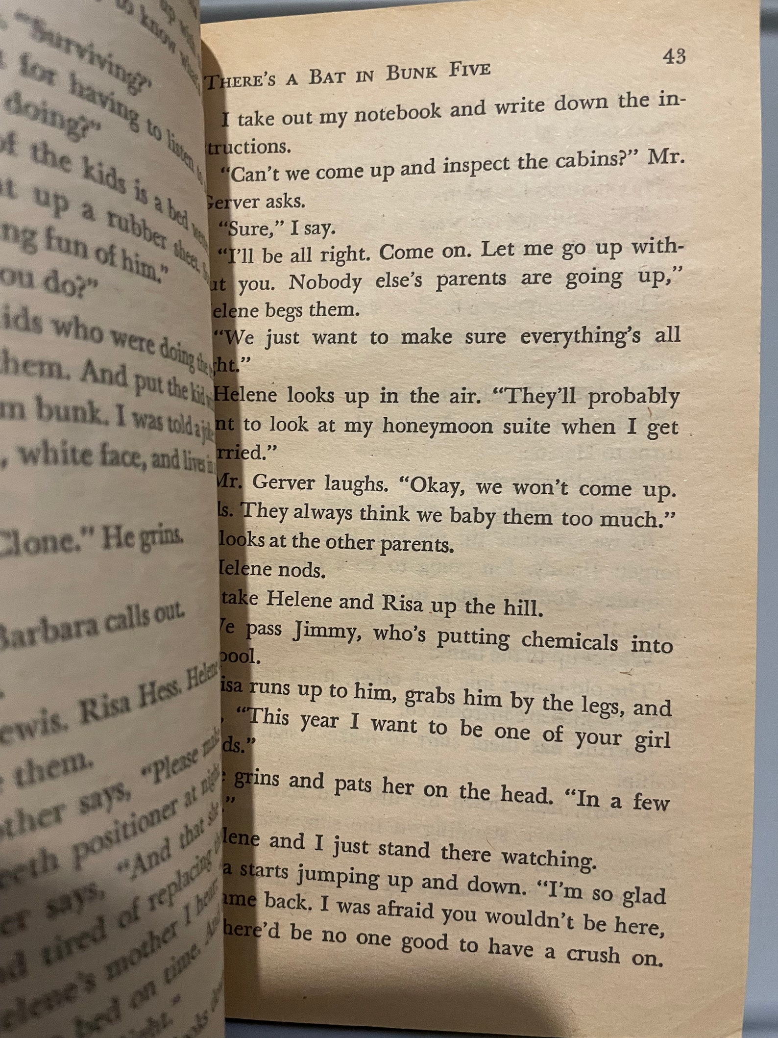 Theres a Bat in Bunk 5 by Paula Danziger - Etsy