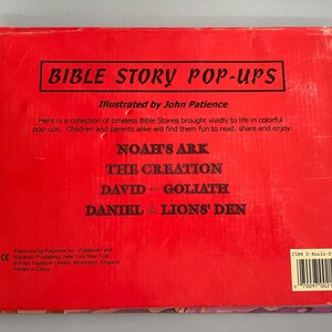 David and Goliath Bible Story Pop Up - Etsy