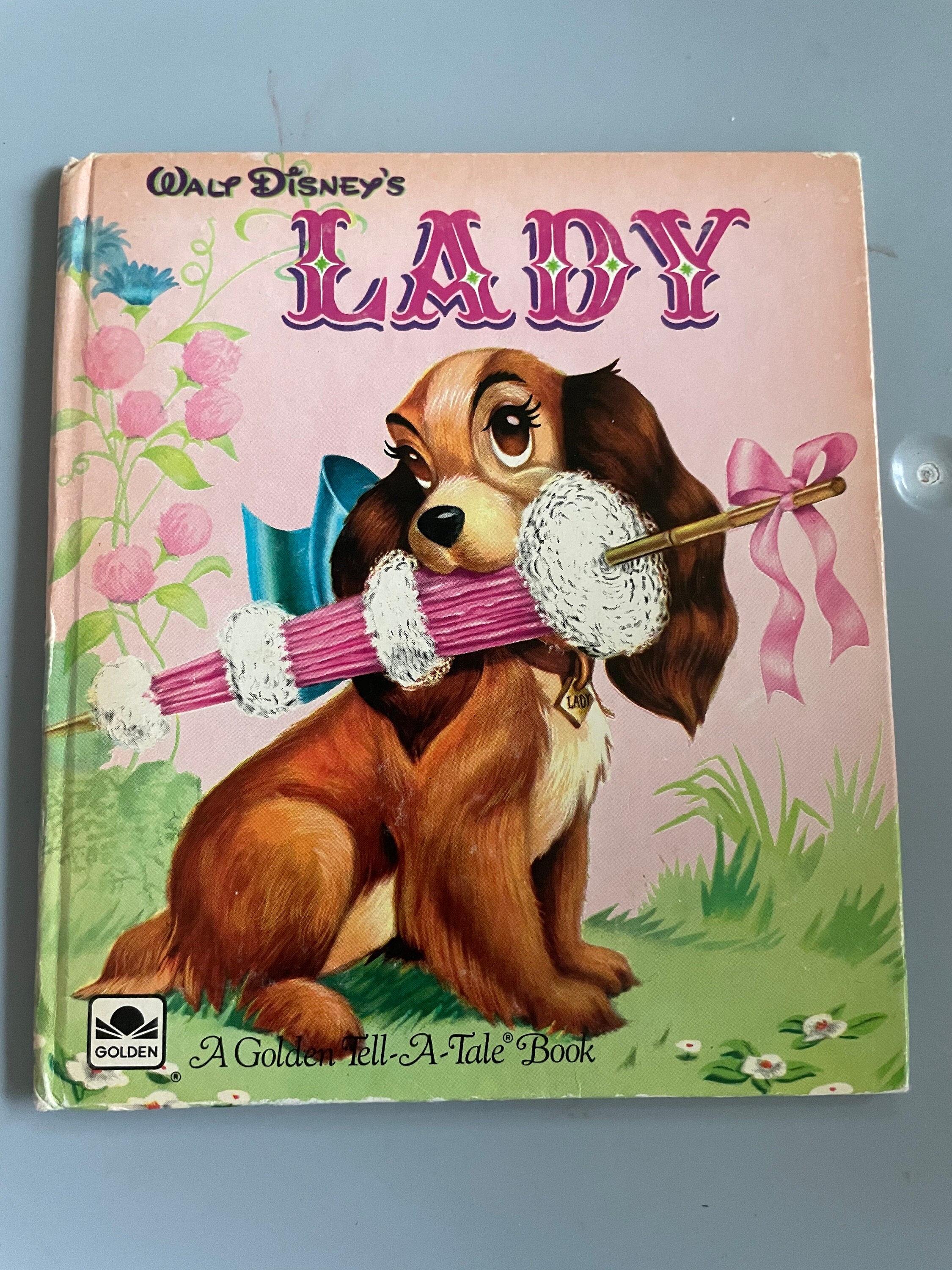 Walt Disneys Vintage Lady Golden Vintage 1954 Cocker Spaniel - Etsy