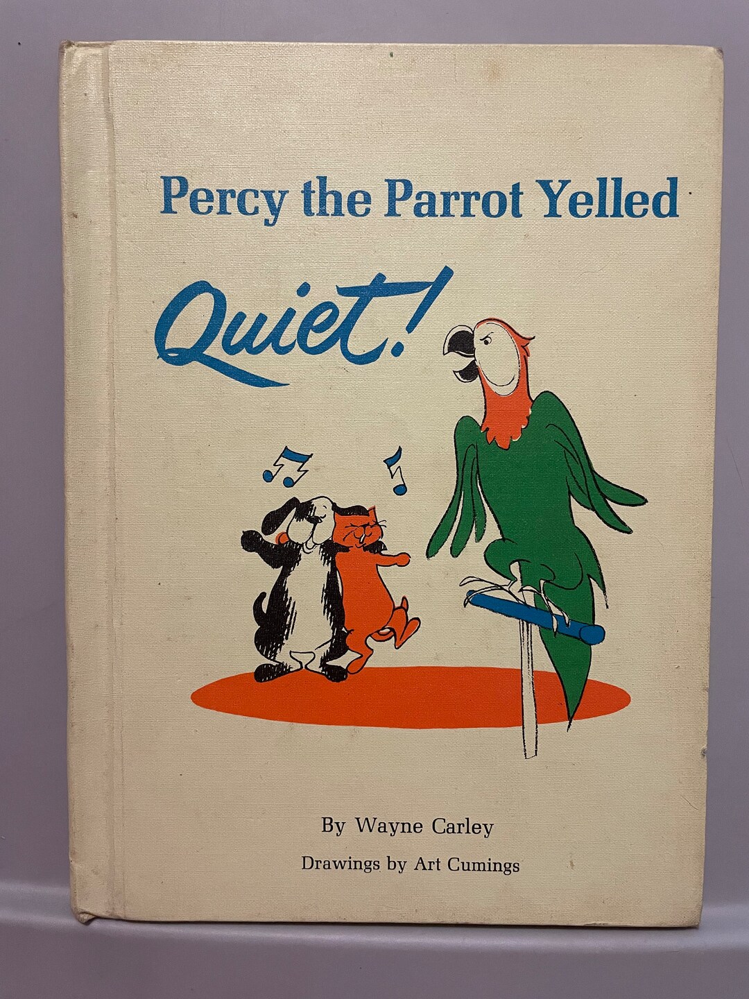 Percy the Parrot Yelled Quiet - Etsy