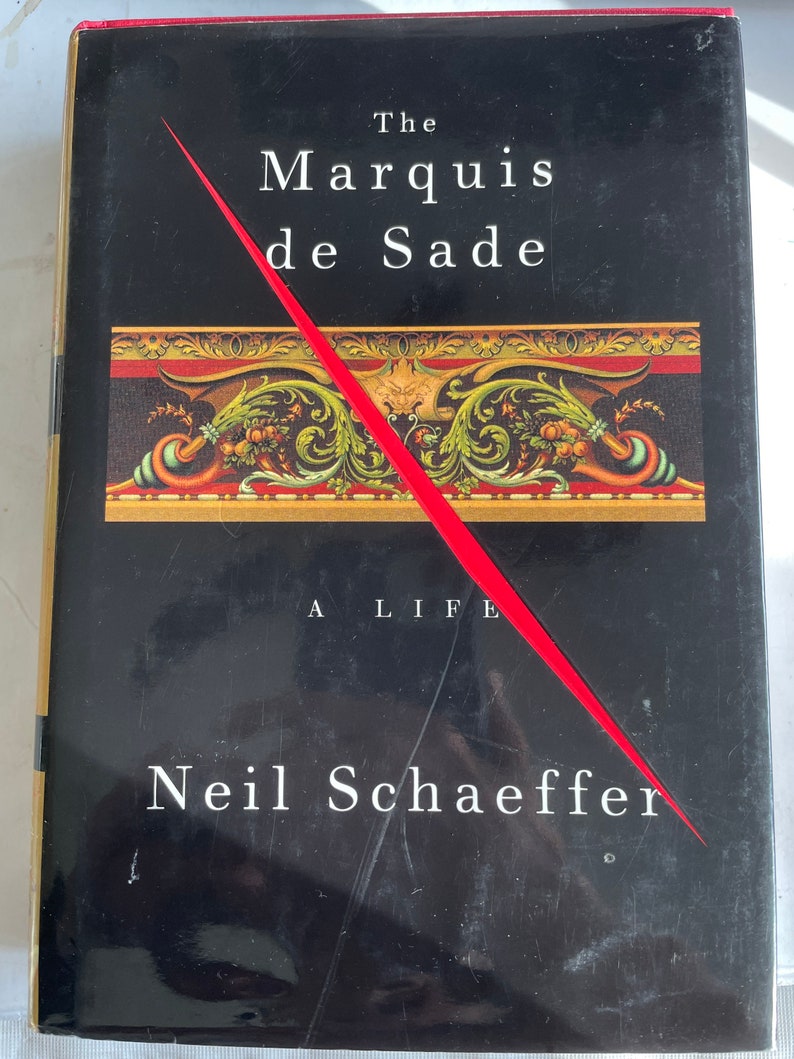 Marquis De Sade A Life Neil Schaeffer - Etsy