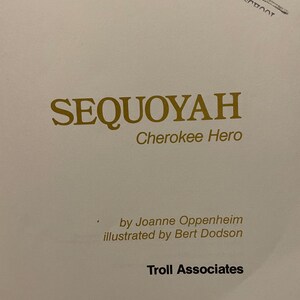 Sequoyah Cherokee Indian Hero by Oppenheim - Etsy