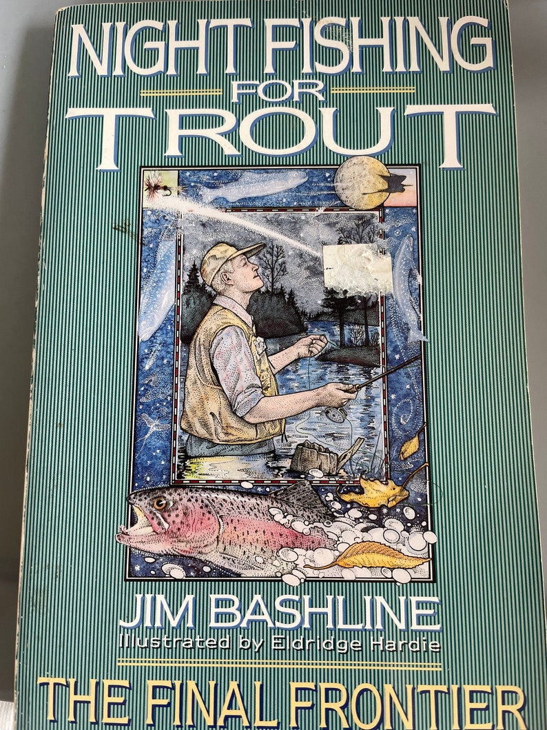 Night Fishing for Trout - Etsy