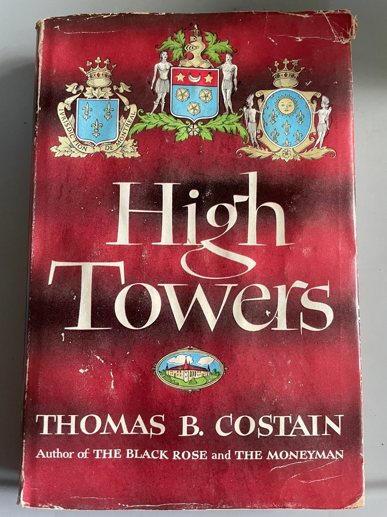 High Towers Thomas Costain HC Dust Jacket - Etsy