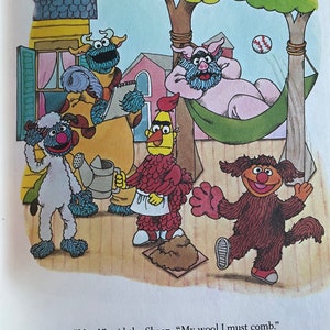 The Sesame Street Players Present the Little Red Hen 1981 Jim Henson - Etsy