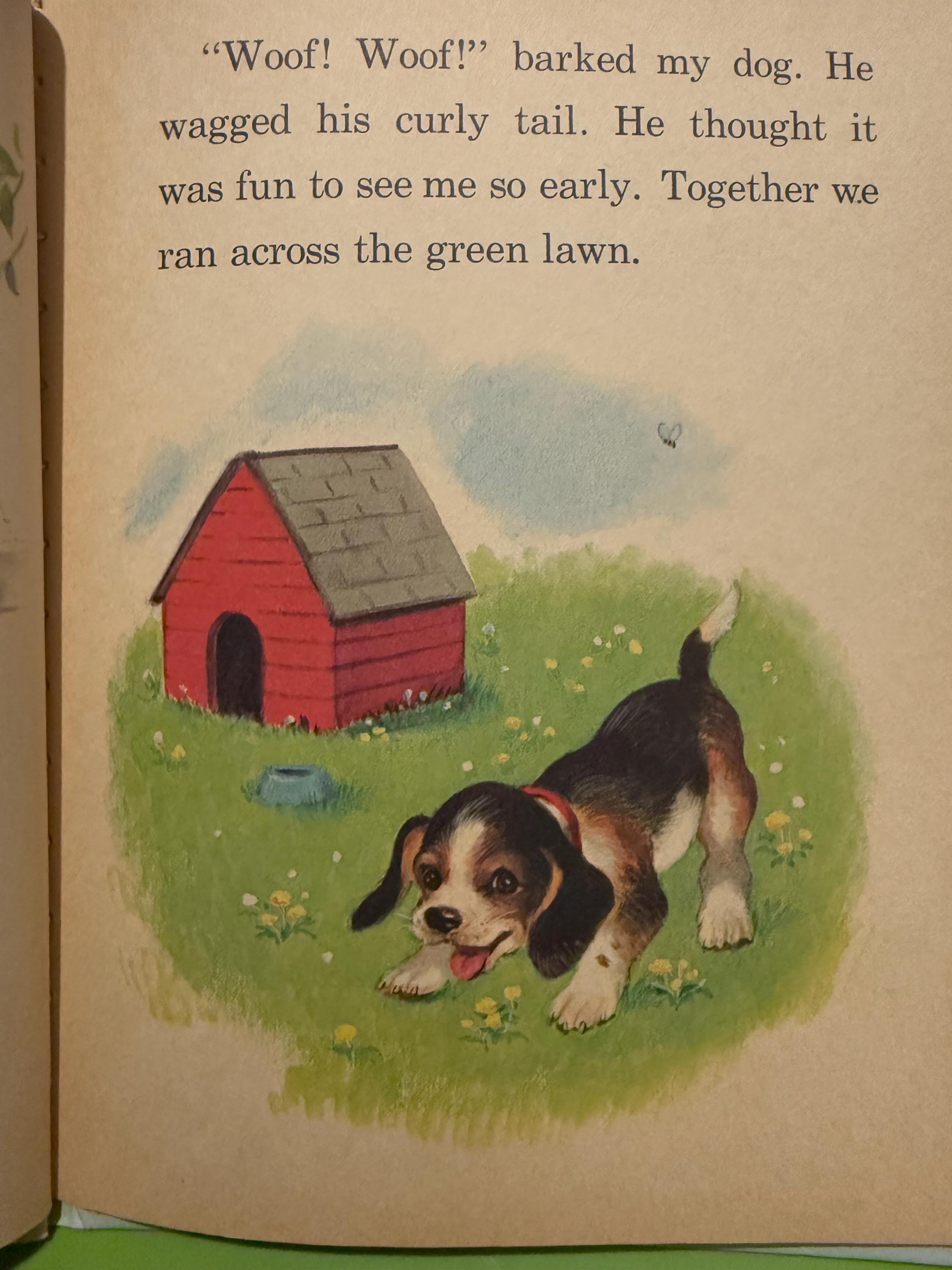 Vintage 1963 Early One Morning Rand Mcnally Elf Book Childrens HC Nice ...